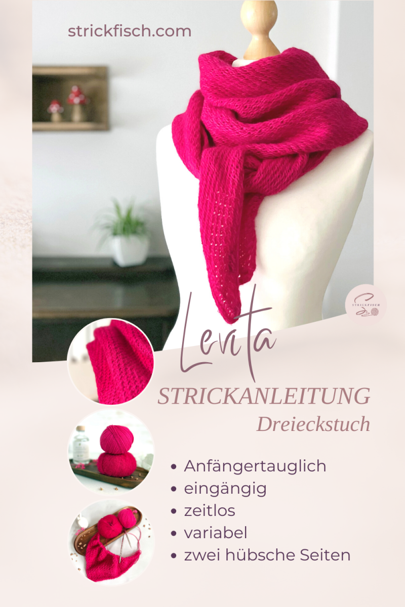 Tuch stricken leicht gemacht - Strickanleitung